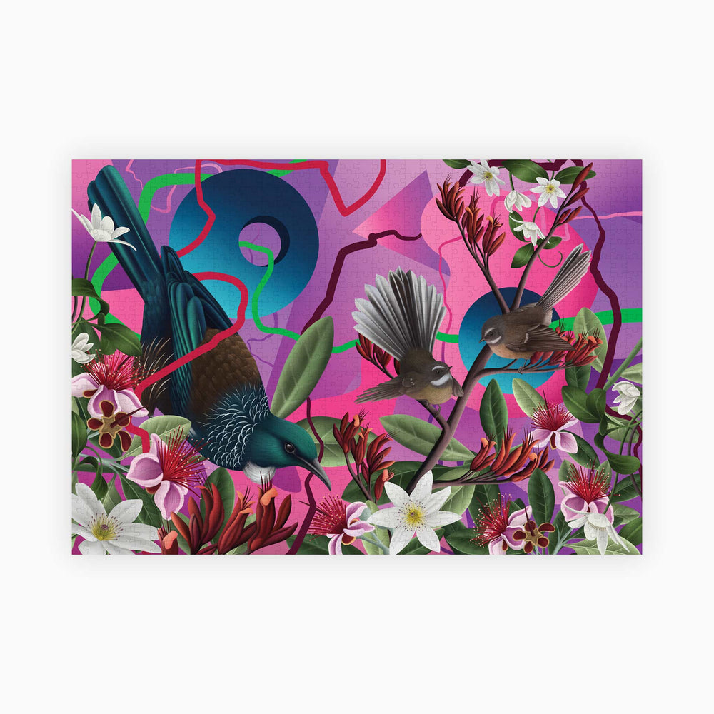 Electric Bloom - 1000 Piece Puzzle – PieceHouse